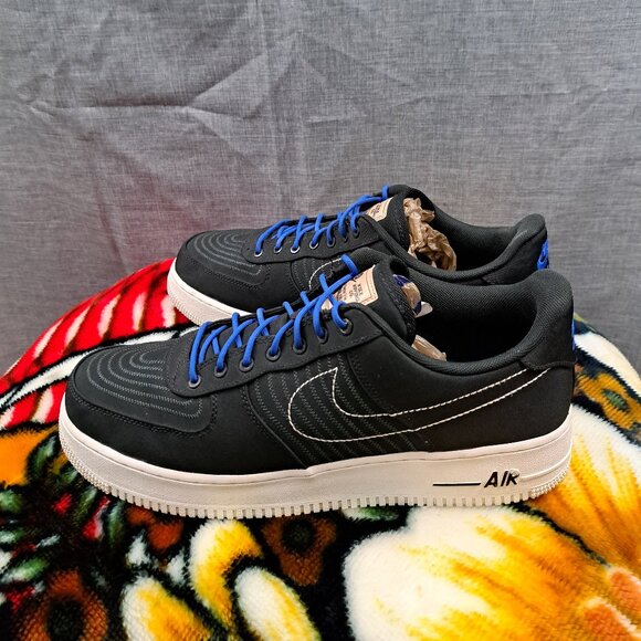 Size 13 - Nike Air Force 1 '07 LV8 Moving Company - Black Men Sneaker ...